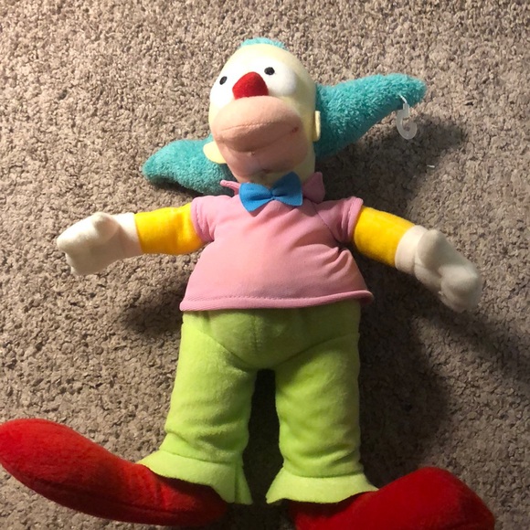 Toys | Crusty The Clown The Simpsons Toy Factory 218 20th Century Fox ...